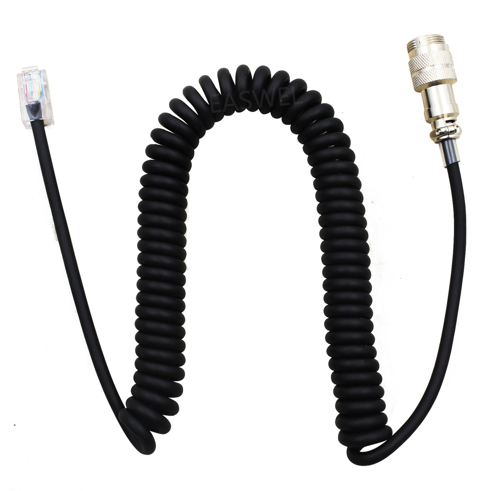 8 pin to modular RJ45 microphone adapter for Icom IC-7100 etc IC-706 IC ...