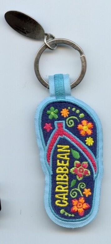 Princess Cruises Caribbean Sandal Keychain for Men & Women - Souvenir ...
