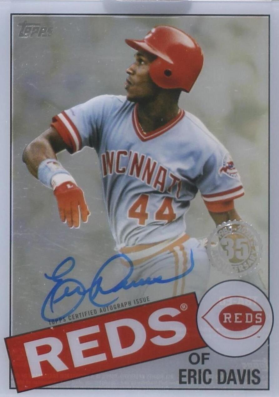 2020 Topps Clearly Authentic Autographs - 1985 Topps Baseball ...