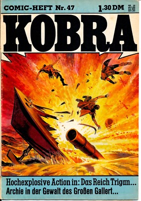 KOBRA Comic-Heft Nr.47 Gevacur Verlag 1975 Z2+ | eBay