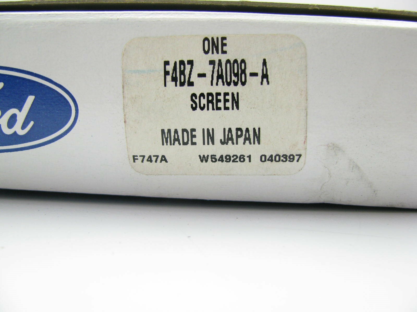 New Genuine OEM Ford F4BZ-7A098-A Auto Trans Filter Screen 1994-1997 ...