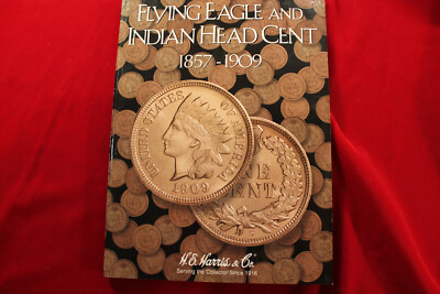 FLYING EAGLE and INDIAN HEAD CENT 1857-1909 H.E. HARRIS & CO. COIN ...