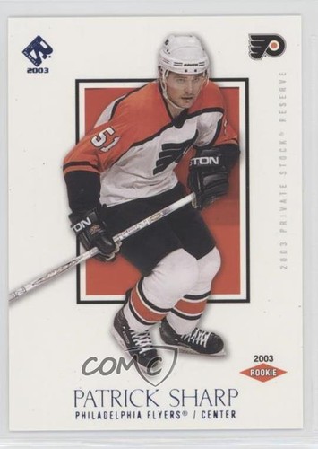 2002-03 Pacific Private Stock Reserve Blue /250 Patrick Sharp #176 ...