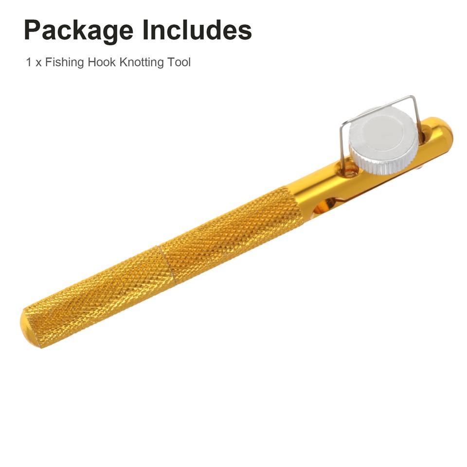 Fishing Hook Tier Knot Tie Loop Tying Tools Kit Line Knotter Tying ...