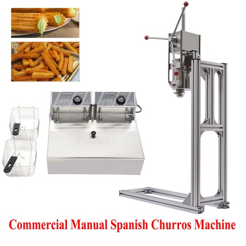Commercial Manual Spanish Churros Machine Spanish Churros Maker with ...