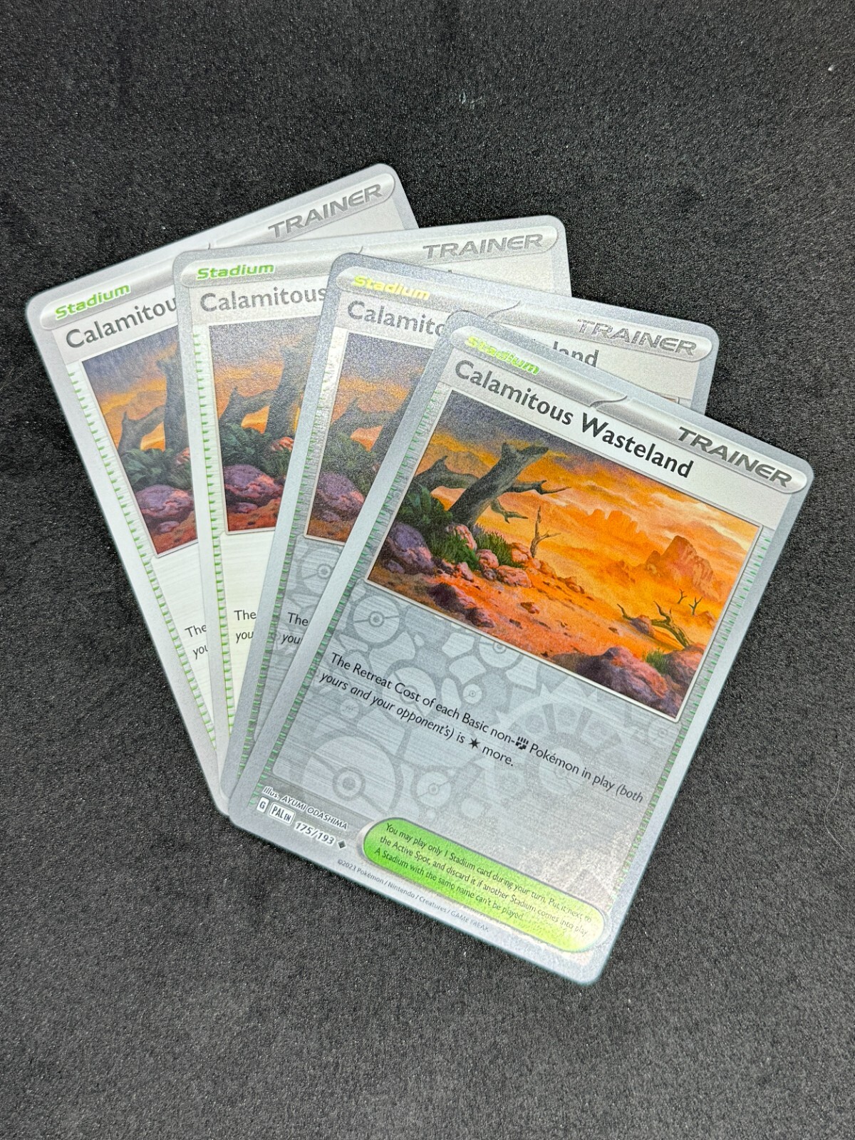 Calamitous Wasteland - 175/193 - Pokémon TCG - Paldea Evolved - Playset ...