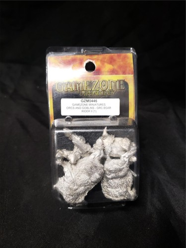 Gamezone GZM0446 Orc Boar Rider II Orcs & Goblins Mounted Warrior ...
