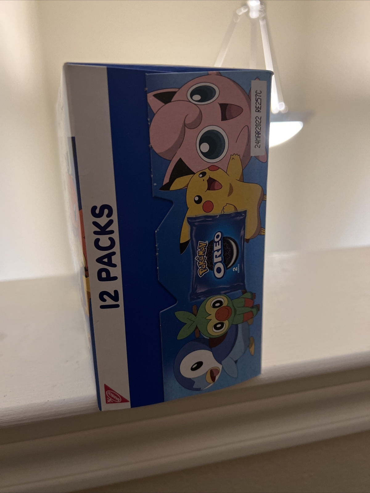 POKEMON OREO COOKIES WALMART 12 PACK CARTON Box for sale online | eBay
