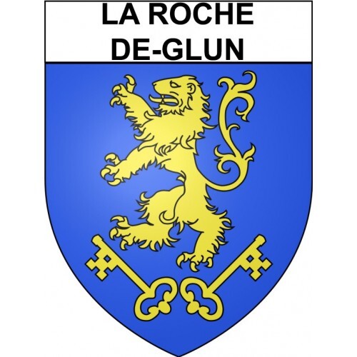 La Roche-de-Glun 26 ville Stickers blason autocollant adhésif | eBay