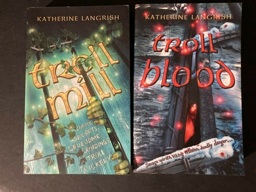 Troll Mill /Troll Blood - KATHERINE LANGRISH - PB - LIKE NEW | eBay