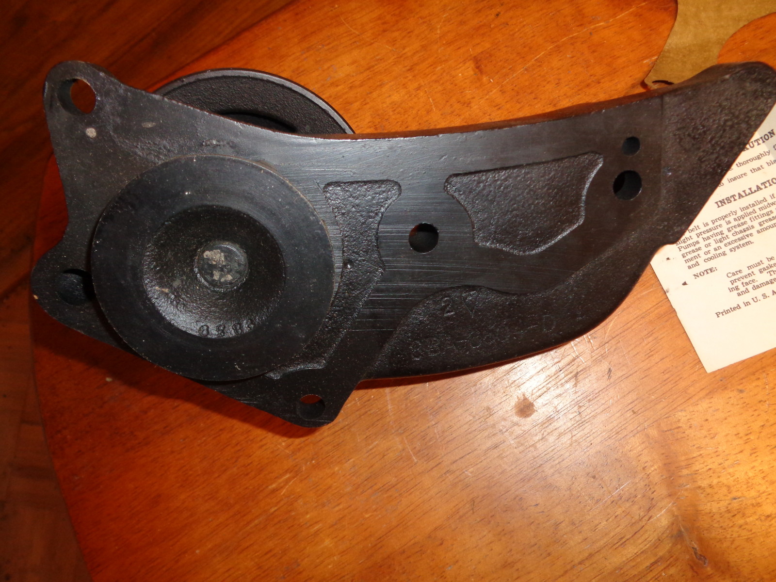 NOS Master LH Water Pump 8ba-8504d Ford Flat Head V8 1949-1953 W/gasket ...