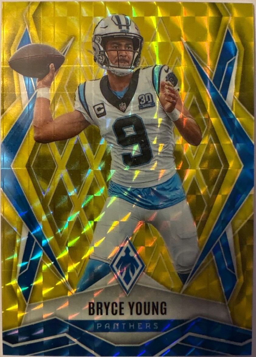 2025 Panini Phoenix - Bryce Young #148 Yellow Pyramids /185 for sale ...