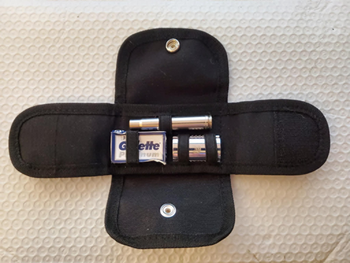 Custom Handle w/K C Gillette or WW 2 Tech Head, Platinum Blades ...