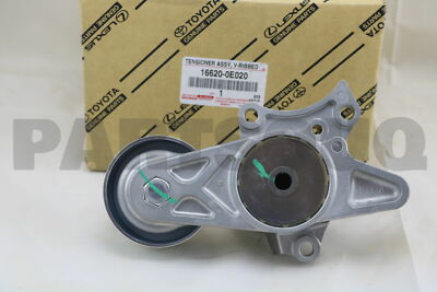 166200E020 Genuine Toyota TENSIONER ASSY V-RI 16620-0E020 | eBay