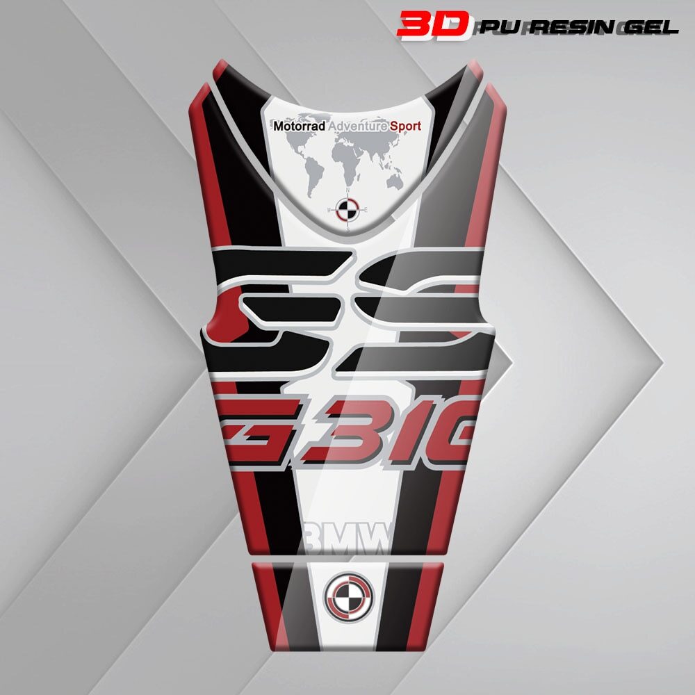 For 2018-2023 BMW G310GS Accessories 3D Fuel Tank Protector Pad Cover ...