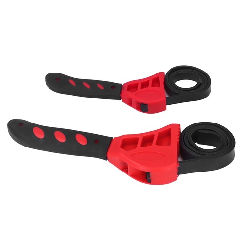 2 X Belt Wrench Multi Purpose Rubber Strap Wrench 6in 8in For Car ...