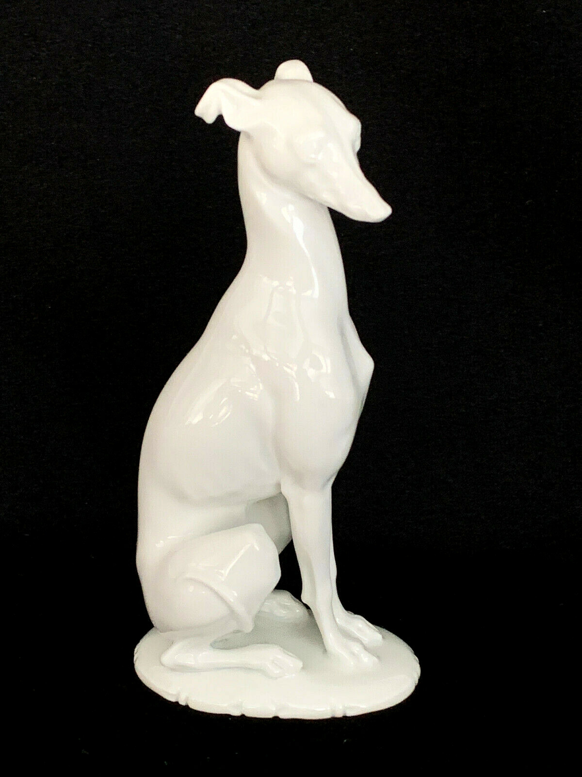 ROSENTHAL Vintage T. Karner Porcelain Whippet / Greyhound Figurine | eBay