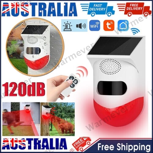 Motion Sensor Siren Alarm HomeSafe Motion Detector With Alarm