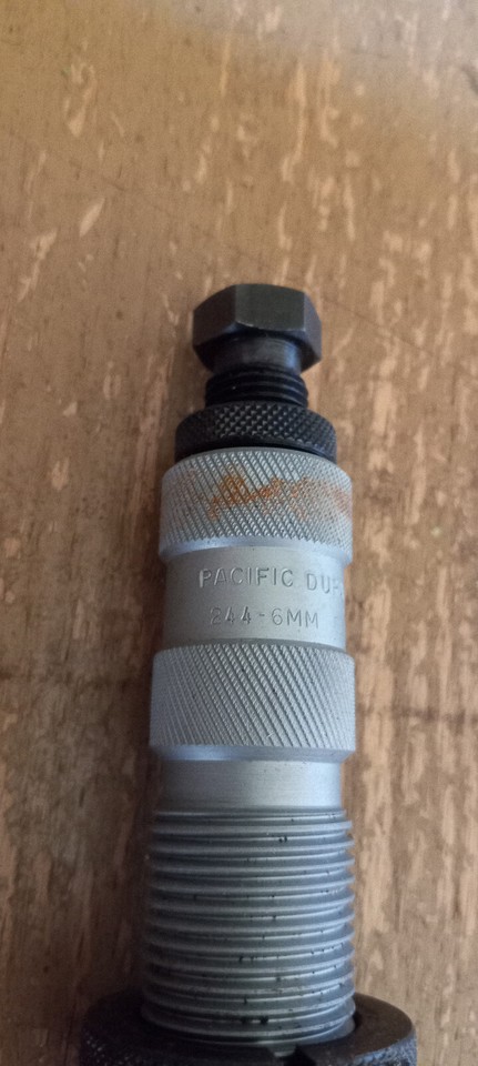 Pacific Durachrome Reloading Dies 244/6MM - NOS | eBay