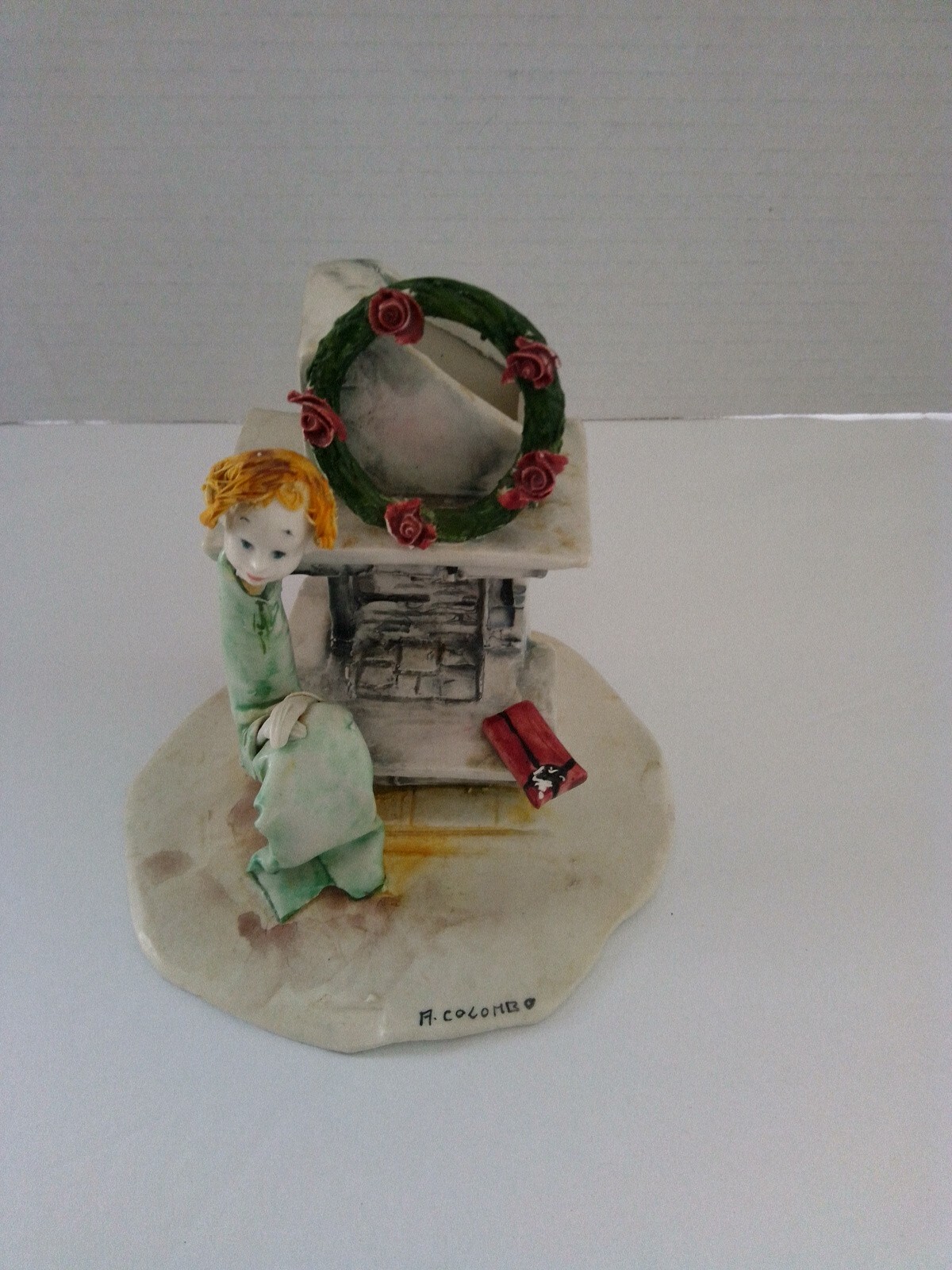 Lo Scricciolo Hand Made Clay Sculpture by A. Colombo Italy Christmas ...