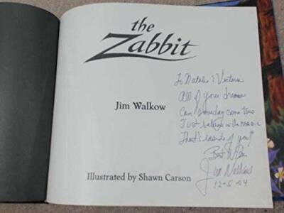The Zabbit - Hardcover By Jim Walkow - ACCEPTABLE 9780971039407| eBay