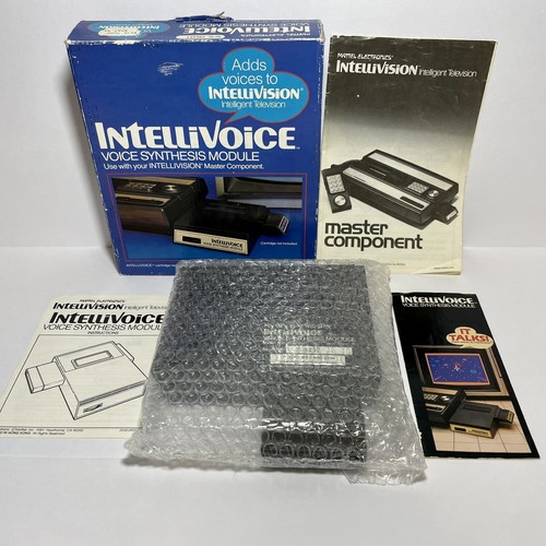 Intellivoice Voice Synthesis Module It Talks Insert Vintage Mattel ...