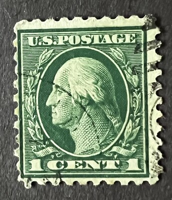 George Washington 1c Stamp One Cent USA Postage stamp Green | eBay
