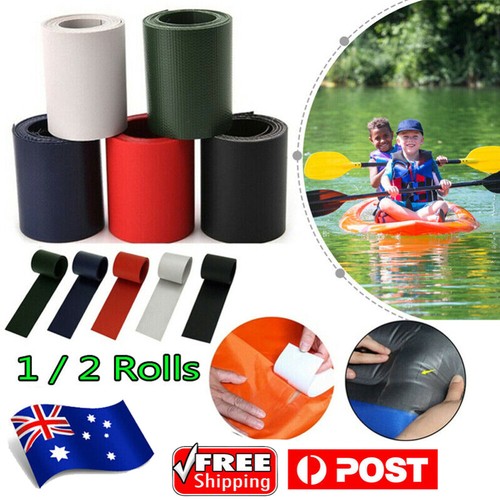 1/2 Roll PVC Rubber Patch Tool For Inflatable Boat Kayak Dinghy Repair ...