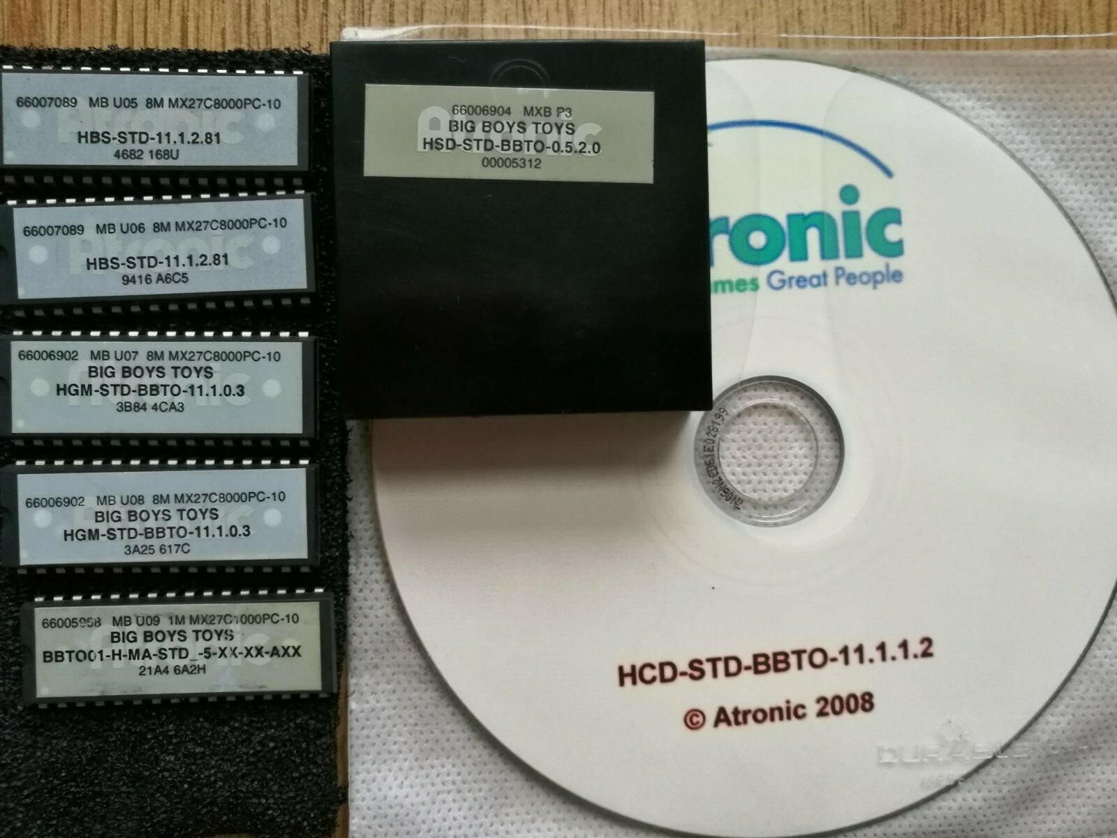 Atronic eMotion Big Boys Toys Software Set W/ Security Box | eBay