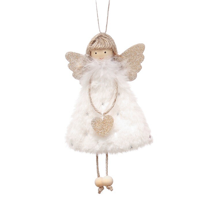 Christmas Angel Gnome Gonk Doll Pendant Xmas Tree Hanging Decor Party ...
