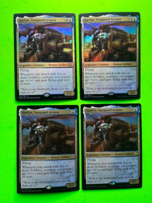 MTG The Brothers' War ( Harbin, Vanguard Avia ) ** FOIL** Lot of 4 ...
