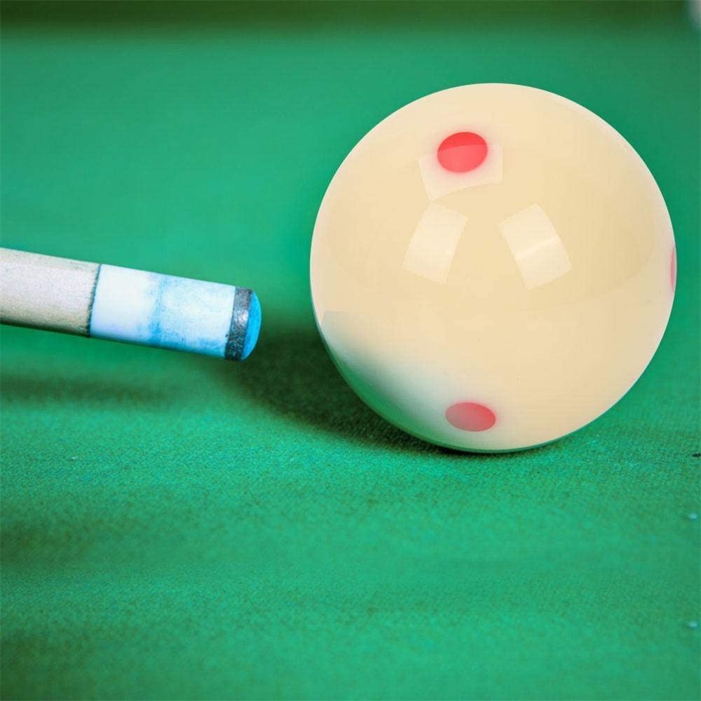 Pool Cue Ball Measle White Pool Snooker Billiard Table Cue Ball Red ...