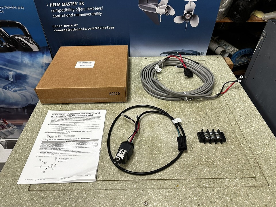 Mercury Outboard, Verado DTS Single Engine Binnacle Rigging Kit, P ...