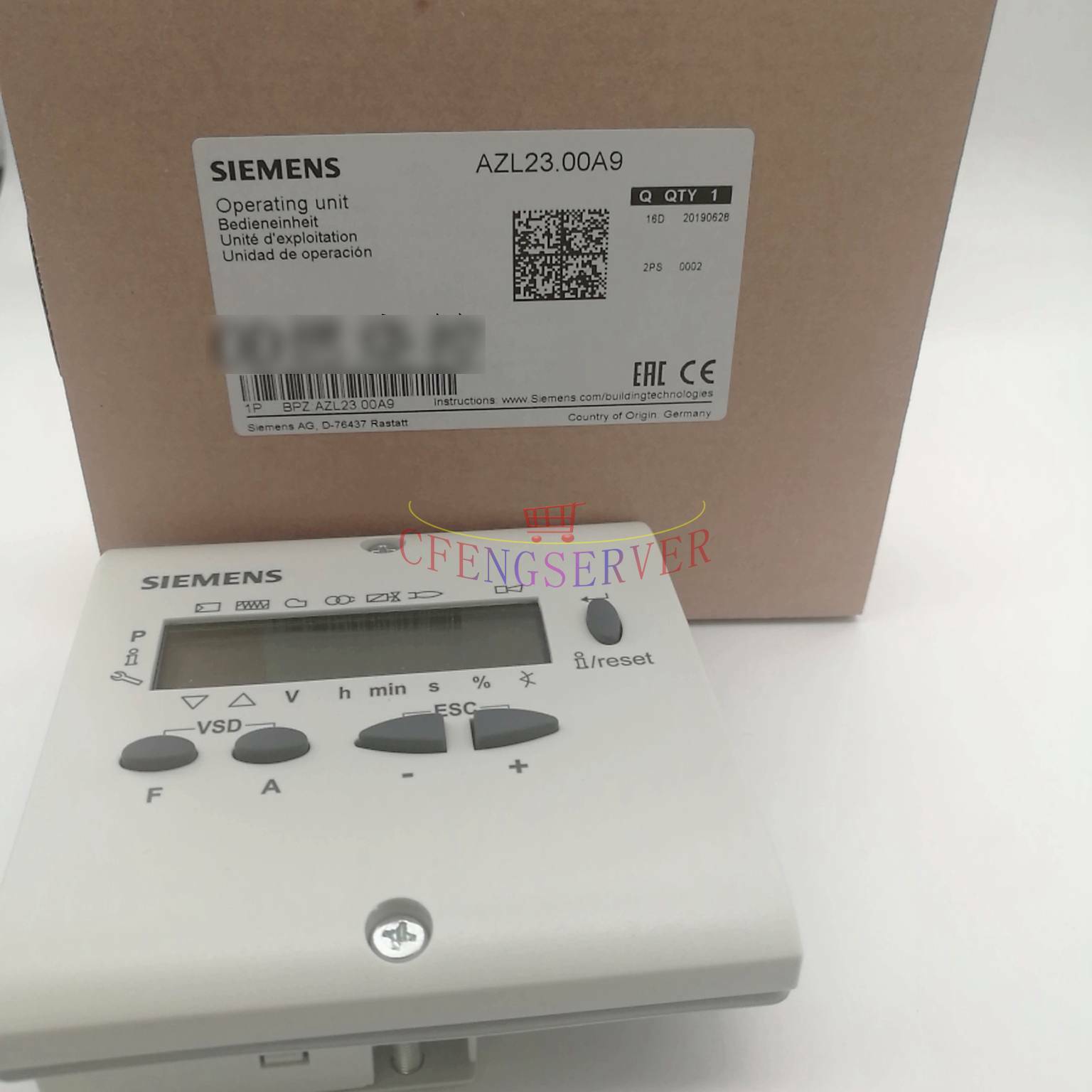1PC Siemens AZL23.00A9 burner operation panel NEW | eBay