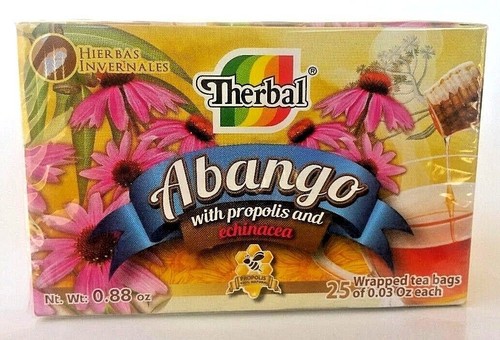 TE DE ABANGO TEA con PROPOLIS ECHINACEA 25 Bags Propoleo Equincea ...