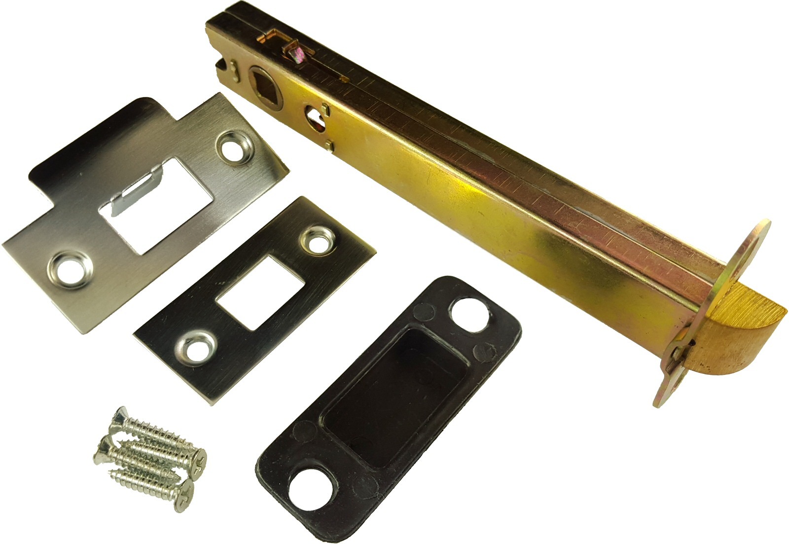 Double Sprung Soft Close Tubular Mortice Door Latch Catch & Bathroom ...