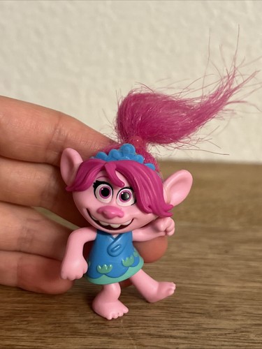Trolls Poppy Pink Troll 2” Action Figure Plastic Toy | eBay