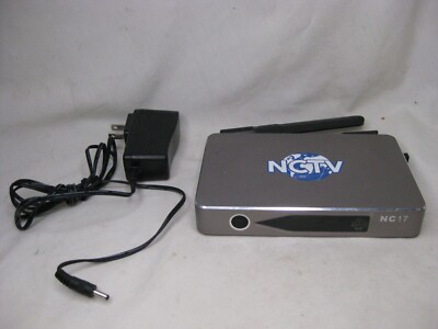 NCTV NC17 television tv streaming internet box w/ power supply only ...