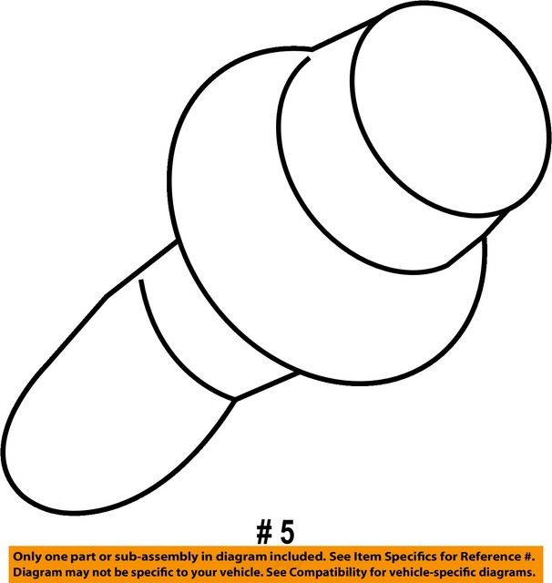 Toyota OEM Exterior-wheel Flare Pin 9024906132 for sale online | eBay