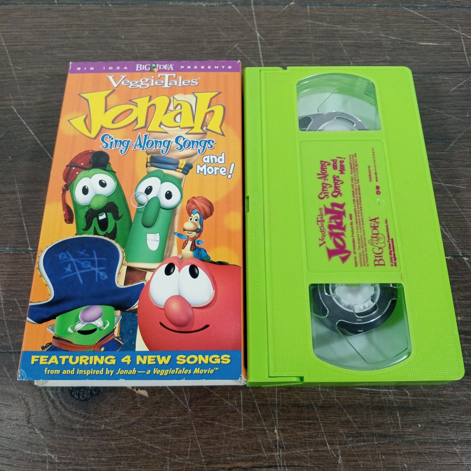 VEGGIETALES JONAH SING-ALONG SONGS AND MORE | Grelly USA