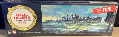Revell 1998 Commander Series U.S.S. Helena US Navy Cruiser Model Kit ...