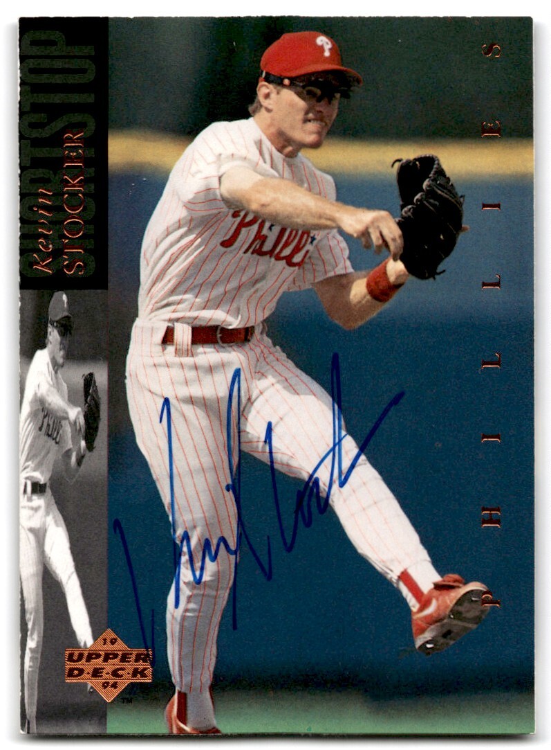 1994 Upper Deck Signed Kevin Stocker Auto Philadelphia Phillies #84 | eBay