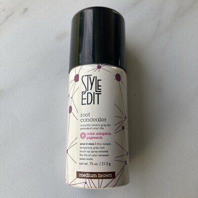 New Style Edit Root Concealer Touch Up Spray Medium Brown | eBay