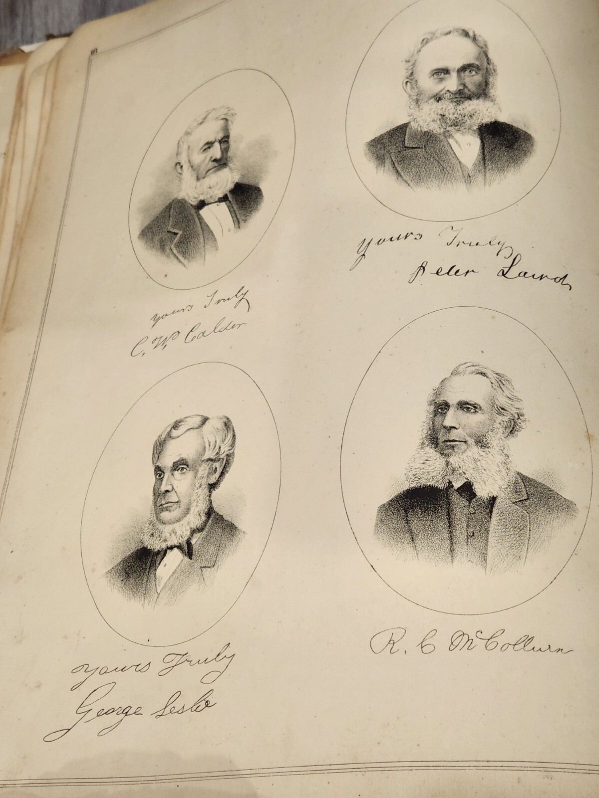 Original 1877 ILLUSTRATED HISTORICAL ATLAS OF PEEL by J.H. Pope ...