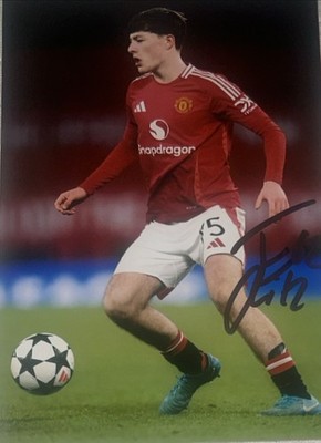 Signed 6x4 Photos Jayce Fitzgerald Manchester United Man Utd | eBay UK