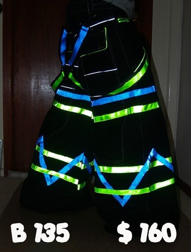 Raver ore Techno Hardstyle dance Tanz-Hose Melbourne Shuffle DJ PHAT ...