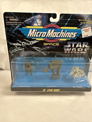1995 STAR WARS Micro Machines Space - 3 PACK COLLECTION IV | eBay