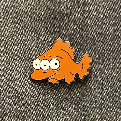Blinky - 3-Eyed Fish - The Simpsons - Enamel Pin | eBay