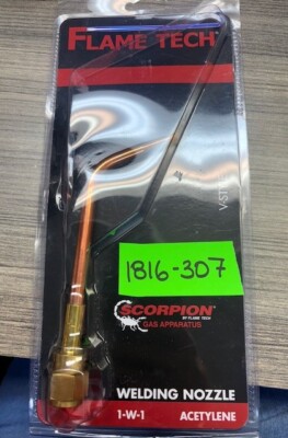 Flame Tech V-Style Welding Nozzle 1-W-1 Acetylene | eBay