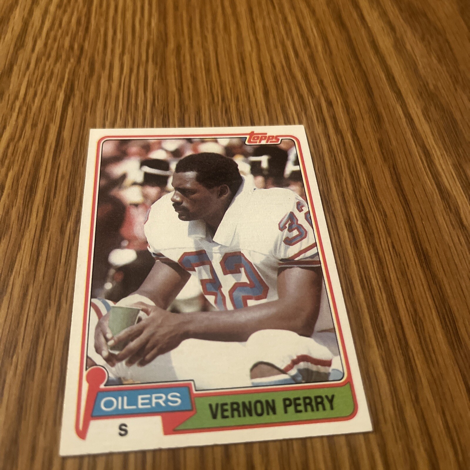 1981 Topps Vernon Perry Houston Oilers Rookie RC 146 Free Shipping | eBay